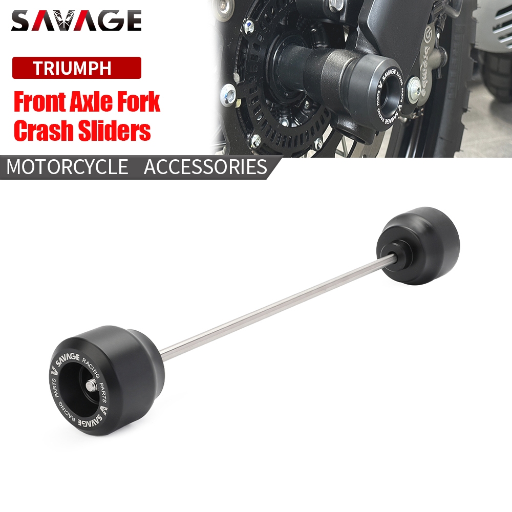 Front Axle Fork Crash Sliders For TRIUMPH Speed Triple 1050 EFI Tiger ...