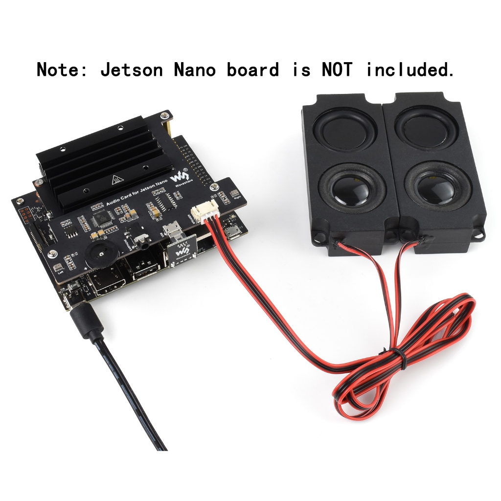 Audio Decoding Output Expansion Board Sound Card Module Hat Speaker Kit 