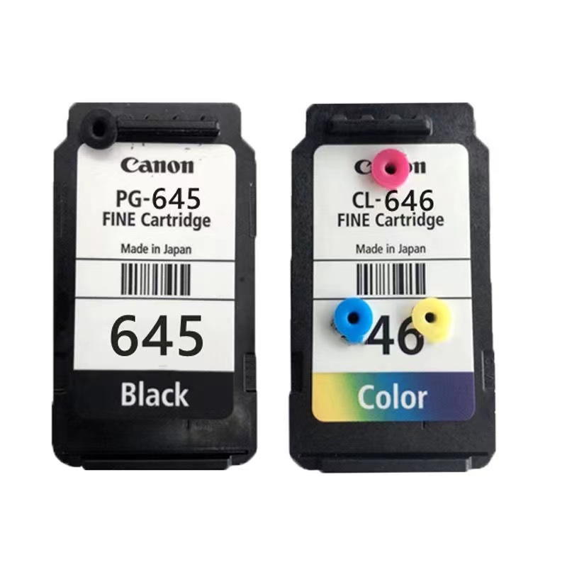 CANON PG-645 CL-646 cartridge MG2460 MG2500 MG2560 3060 2965 TS3160 ...