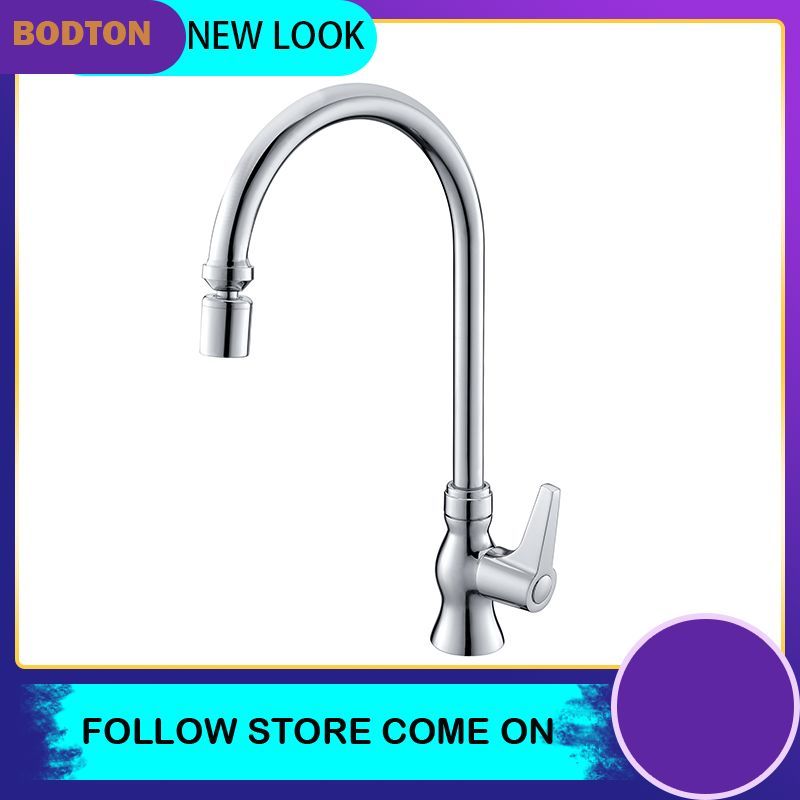Kitchen Faucet 360° Flexible Pull Faucet with Sprayer Stainless Sink ...
