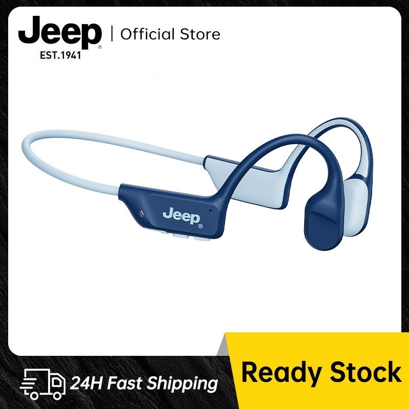 Jeep EC006 Open Ear Wireless Earbuds Bone Conduction Headphones IPX6 ...