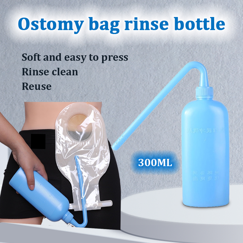 Ostomy bag rinse bottle // Anal bag cleaning bottle // For hygienic ...