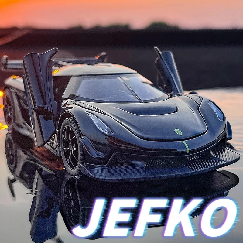 Diecast car 1:32 Koenigsegg Jesko Car Models Alloy Diecast Toy Vehicle ...