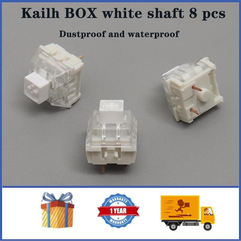 Kailh BOX white axis 8 pieces mechanical keyboard axis hot-swappable ...