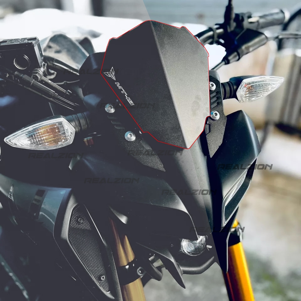 RGMOTOR Fit For YAMAHA MT15 MT-15 2021 2022 2023 2024 Windshield ...