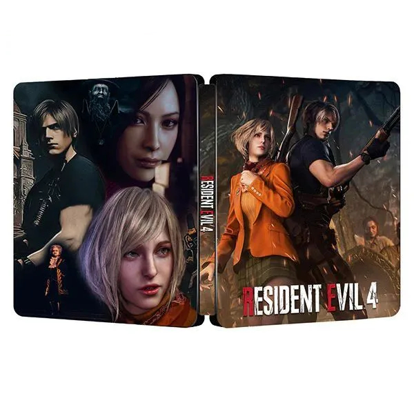 (Steel case only, no game disc)Resident Evil 4 | For PS4/PS5 Steelbook ...