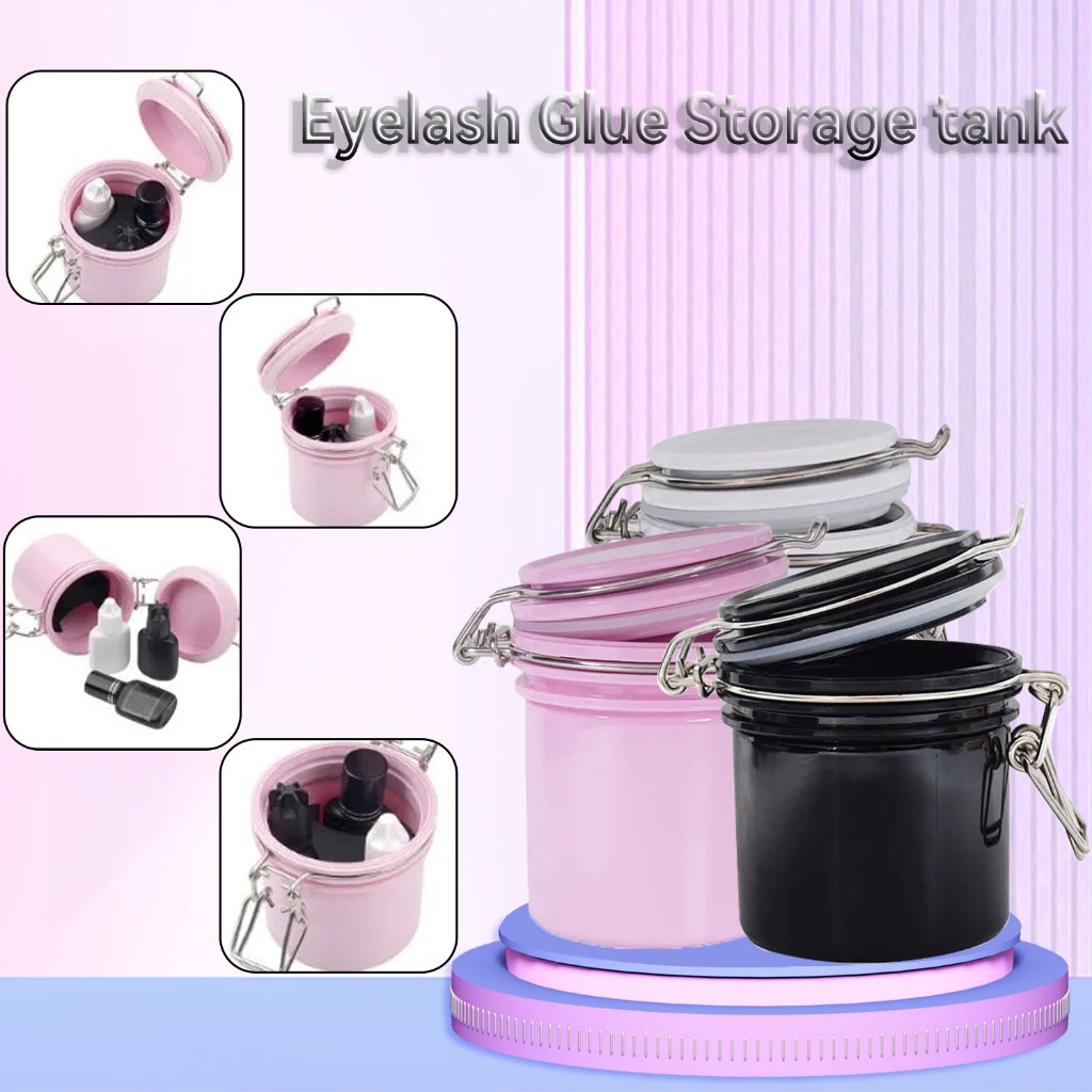 Fave beauty Eyelash Glue Storage Tank Container Adhesive Stand ...