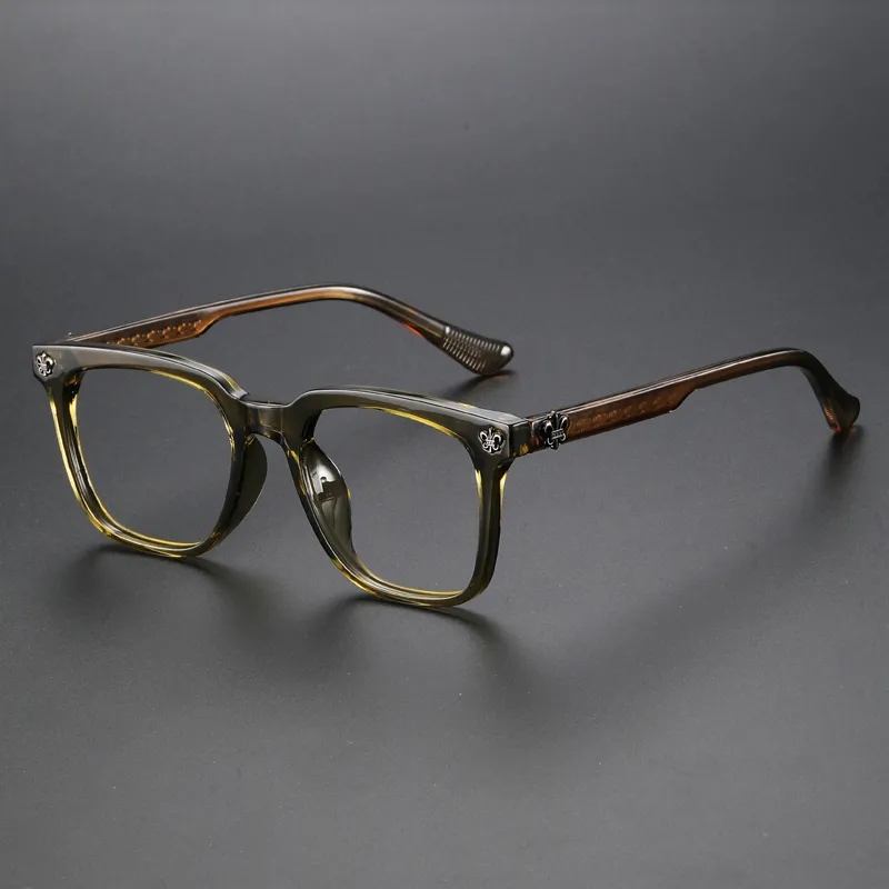Fashion Large TR90 Glasses Frame Men Women Luxury Brand Designer ...