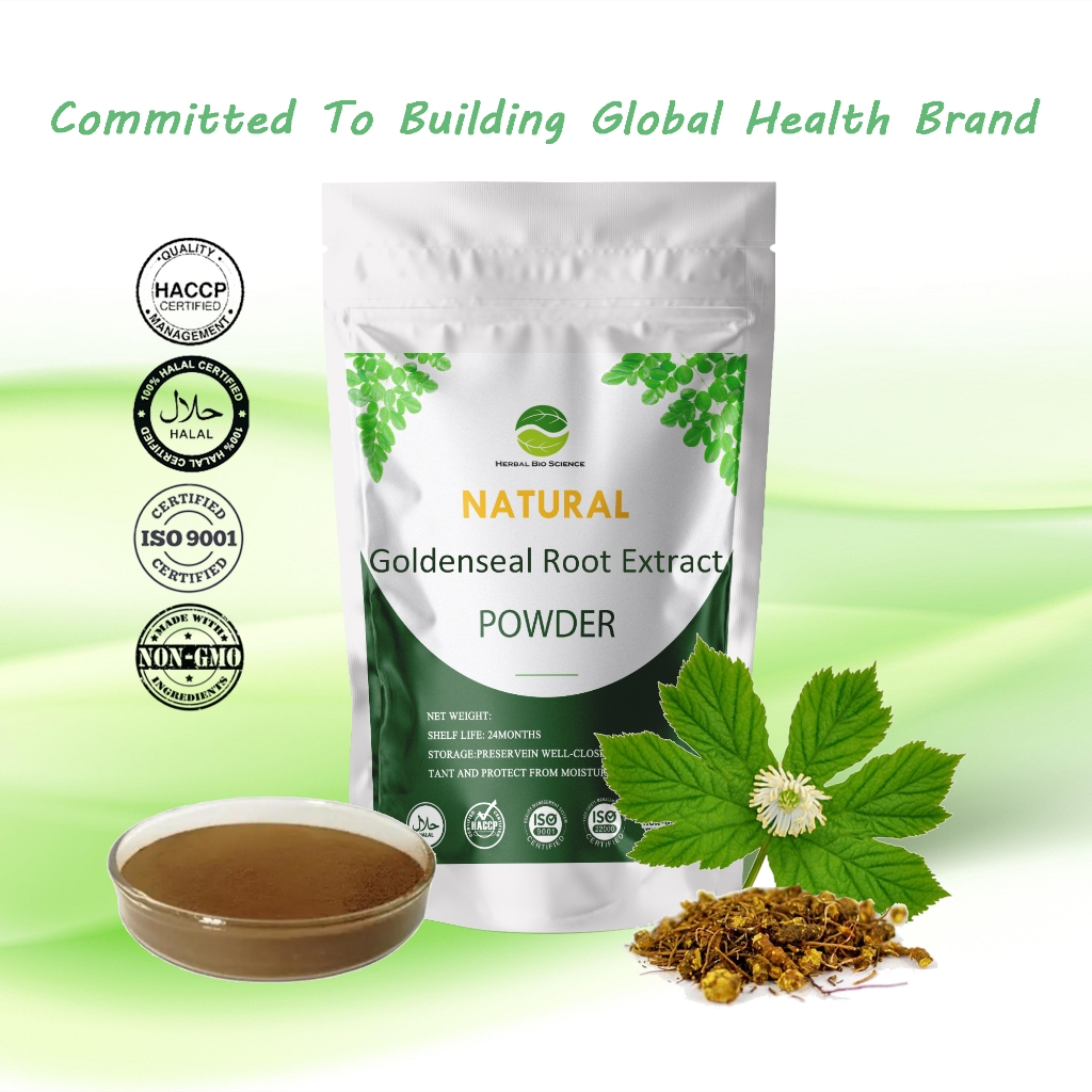 【Natural】Goldenseal Root Extract Powder/Hydrastis Canadensis/Helps ...