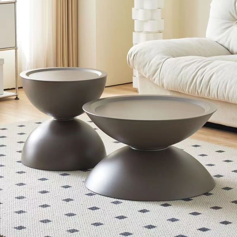 Nordic Iron Coffee Table Living Room Small Apartment Household Storage ...