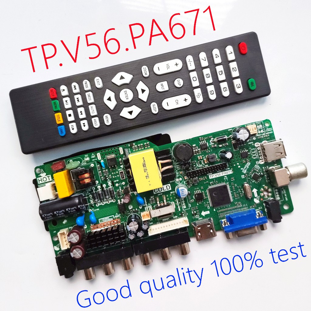 Plug and Play LCD TV 3in1 mainboard TP.V56.PA671 TP.RD8503.PA671 TP ...