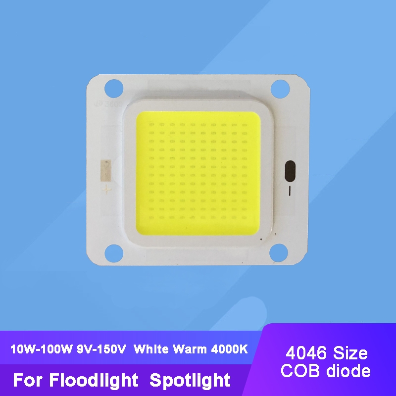 10W - 100W Warm White 4000K LED COB Light + 4640 Size Square Substrate ...