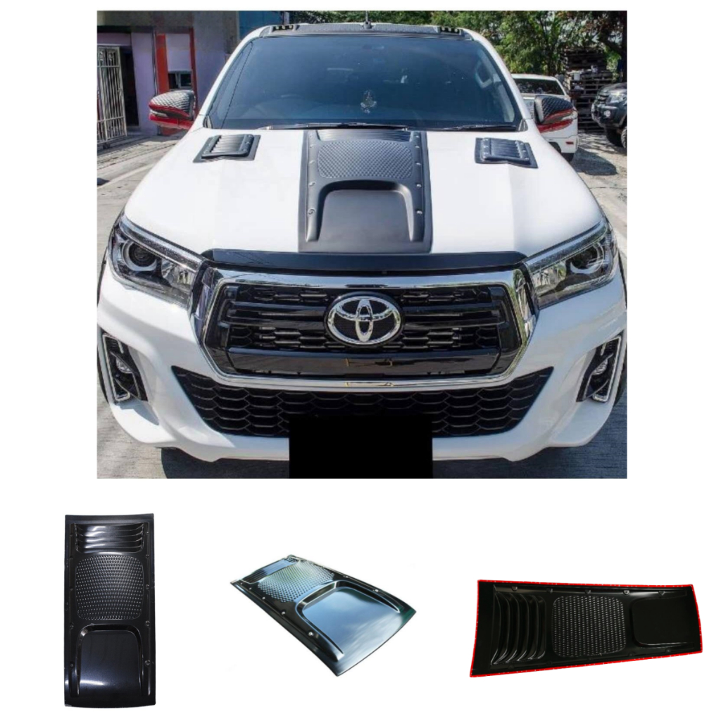 Toyota Hilux Revo Big Hood Scoop Bonnet 2015 2016 2017 2018 | Shopee ...