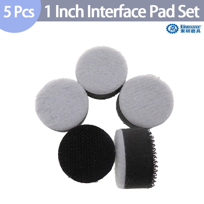 5 Pcs 1 Inch Cushion Hook Loop Interface pad 25mm Soft Foam Layer ...
