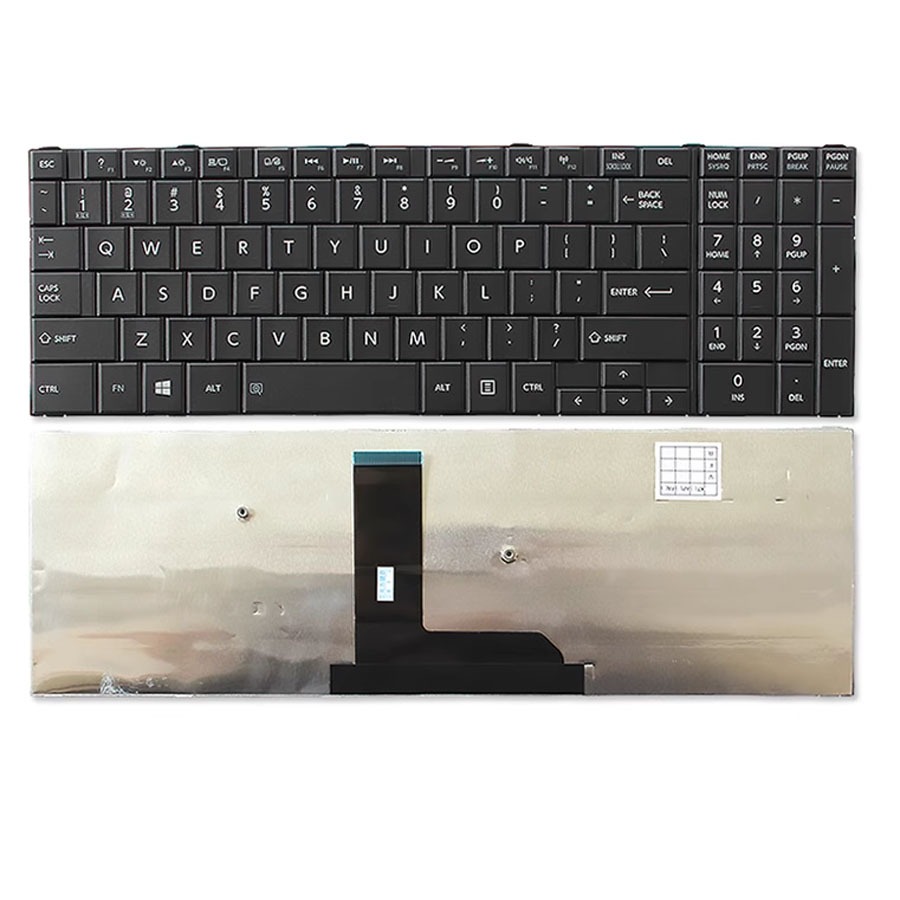 95% New Laptop Keyboard For Toshiba C50-B C55-B C50D-B C55D-B A-B C50T ...
