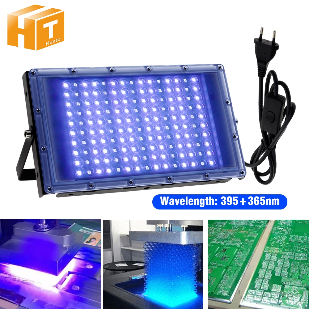 220V UV GEL Curing Lamps 395nm 365nm LED Curing Lights for Circuit ...