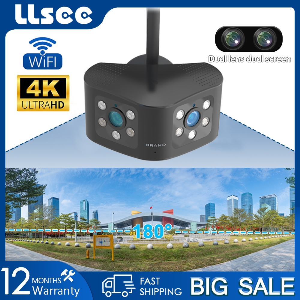 LLSEE dual lens CCTV wireless outdoor camera with ultra wide viewing ... LLSEE dual lens CCTV wireless outdoor camera with ultra wide viewing ...
