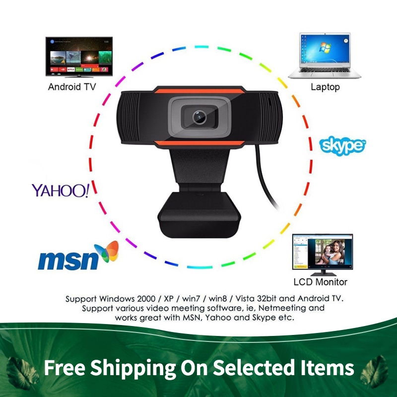 Ready Stock 480P HD Webcam Web Camera With MIC For Computer For PC ...