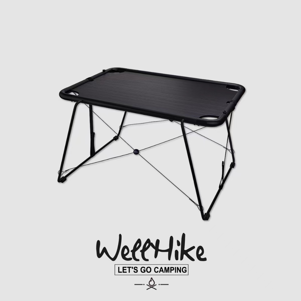 Wellhiek Outdoor Butterfly Table Camping Solid Wood IGT Small Coffee ...