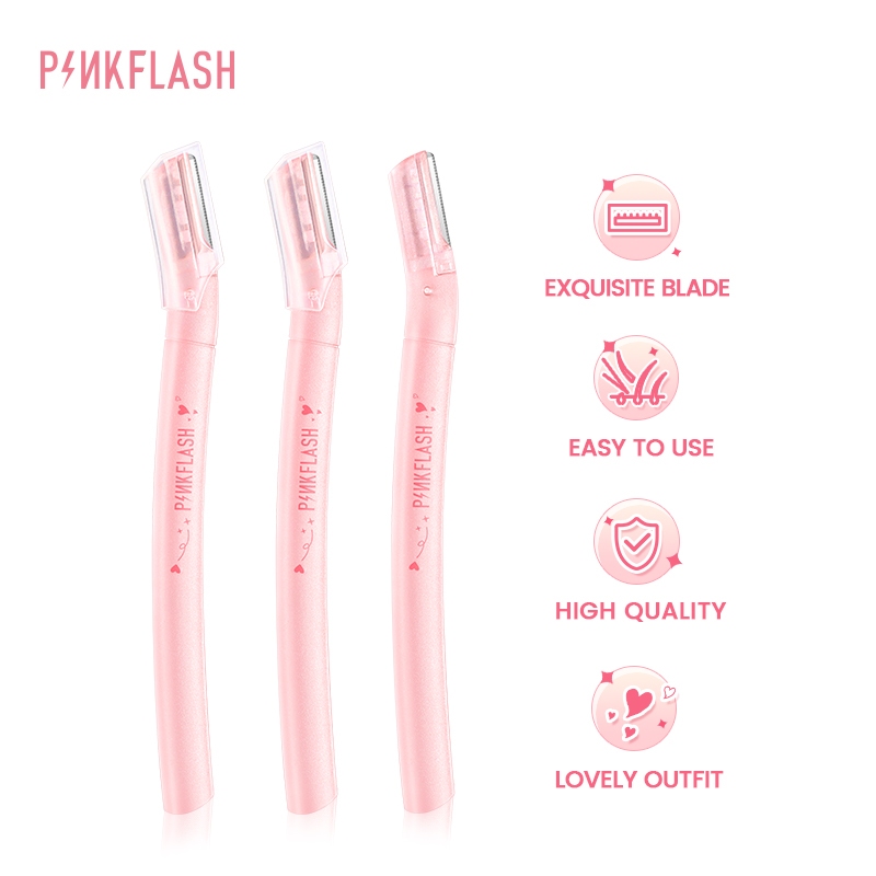 PINKFLASH Eyebrow Razor Portable Safety Trimmer Blade | Shopee Philippines