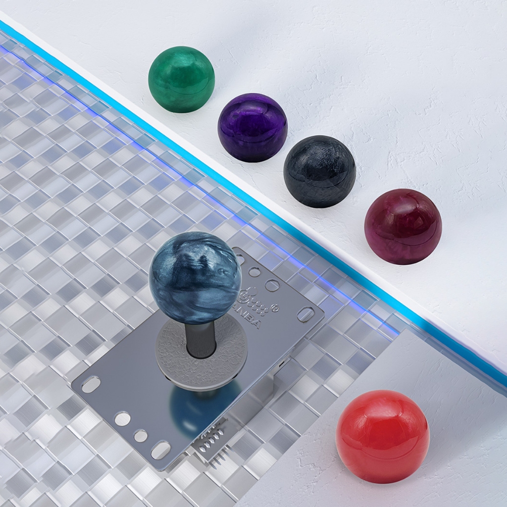Qanba Resin Agate Joystick Ball Top Handle Arcade Fighting Game DIY ...