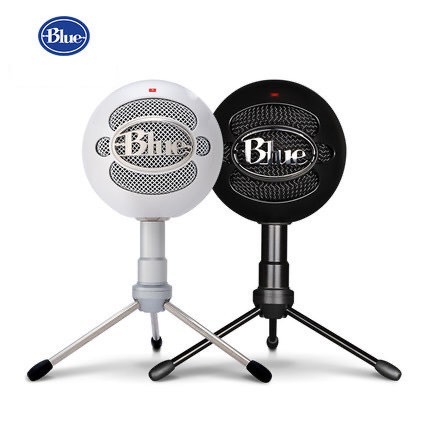 Logitech Blue Snowball iCE USB Condenser Microphone - Black/White ...