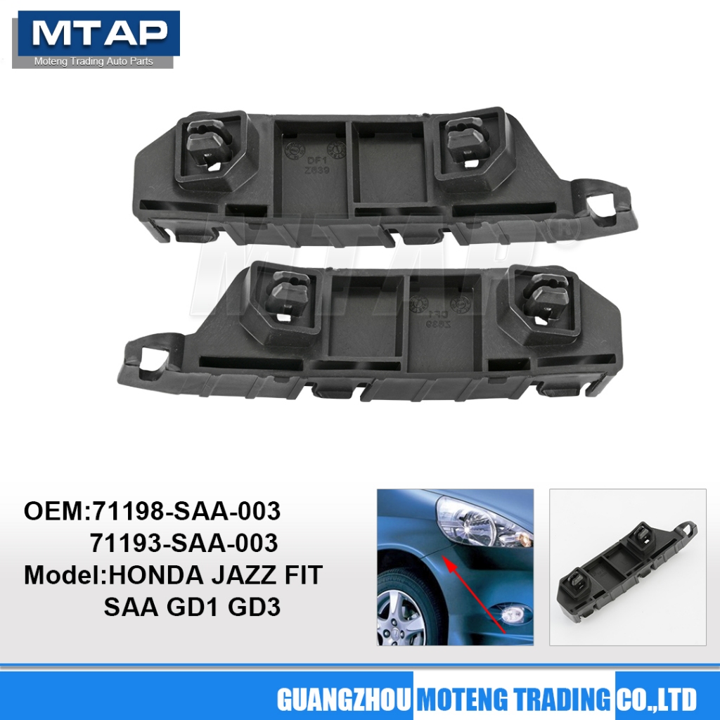 Front Bumper Side Bracket For HONDA FIT JAZZ SAA 2003~2008 GD1 GD3 ...