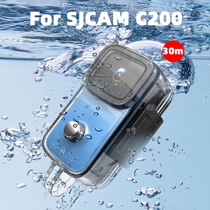 SJCAM C200 Waterproof Case 30M Underwater Housing Waterproof Case For ...