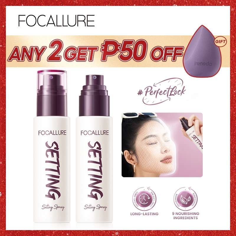 Focallure Oil Control Makeup Setting Long-lasting Spray Lightweight ...