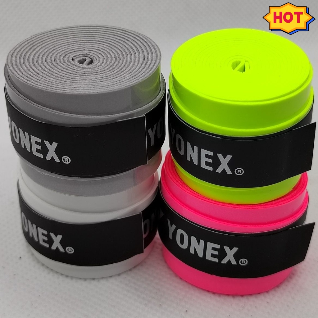 YONEX Badminton Grip Racket Anti-Slip Overgrip Roll Badminton Squash Tape Multi-use Tennis ...