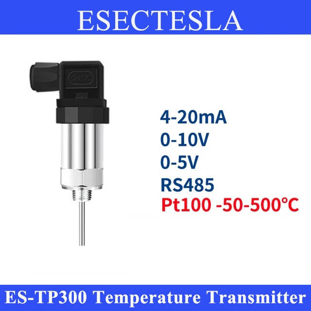 RTD PT100 Thermal Resistance -50-200C Temperature Transmitter 4-20mA ...