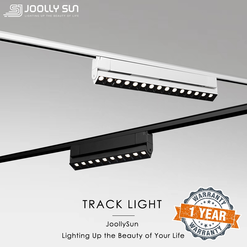 LED Track Light Spotlight Linear Ceiling Spot Light Rectangle Rail Lamp ...