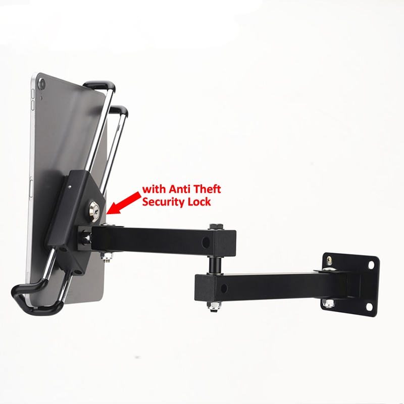 Wall Mount Tablet Stand Stretchable Wall Holder with Anti Theft ...