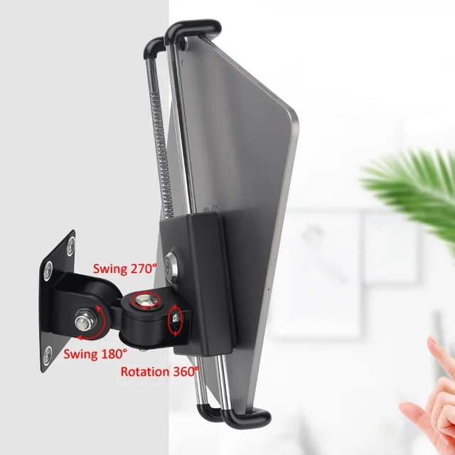 Wall Mount Tablet Stand Stretchable Wall Holder with Anti Theft ...