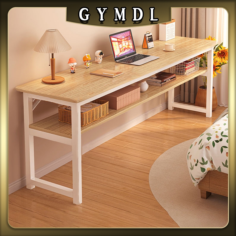 Student Study table 2 layers Shelf Organizer Storage Rack Behind the ...