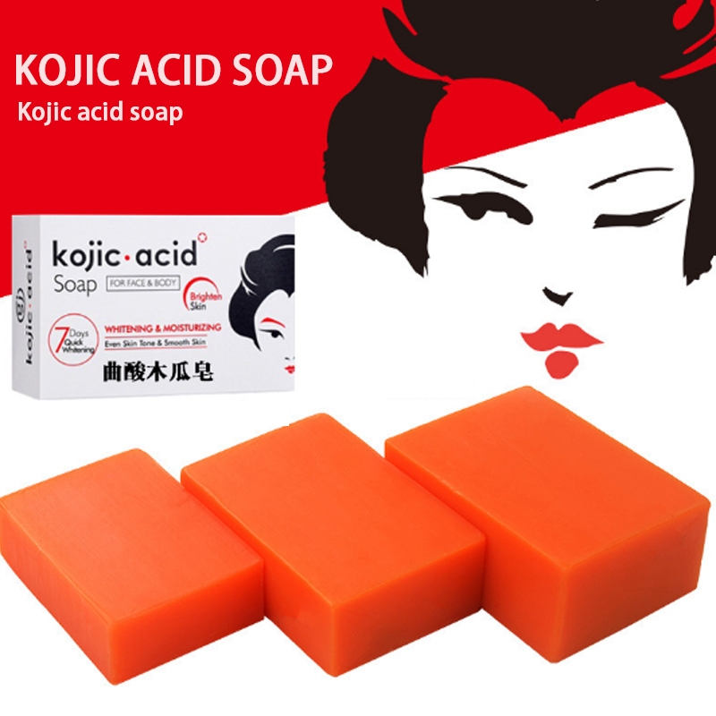 3 Pcs /Set Kojie san Soap original / Kojiesan / Kojic acid Soap / Kojie ...