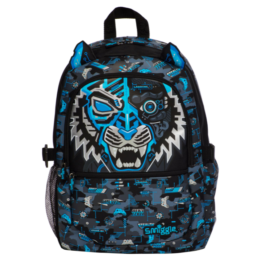 Smiggle Tiger Hi There Classic Attach Backpack for kids | Shopee ...