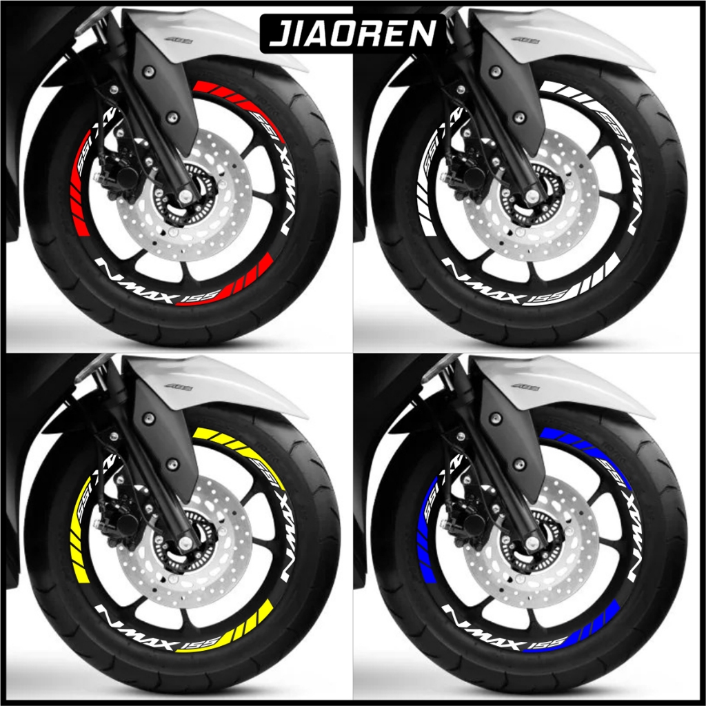 yamaha nmax v1 v2 mags sticker for motorcycle nmax 125 155 160 rim ...