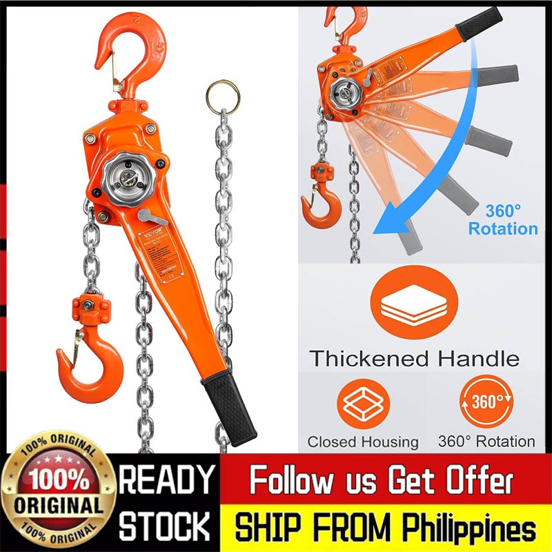 Yoqu Chain Lever Block 3T Manual Lifting Chain Lever Block Lever Hoist ...