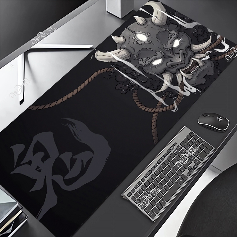 Japan Oni Computer Mouse Pad Gaming Mousepad Abstract Large 900x400 ...