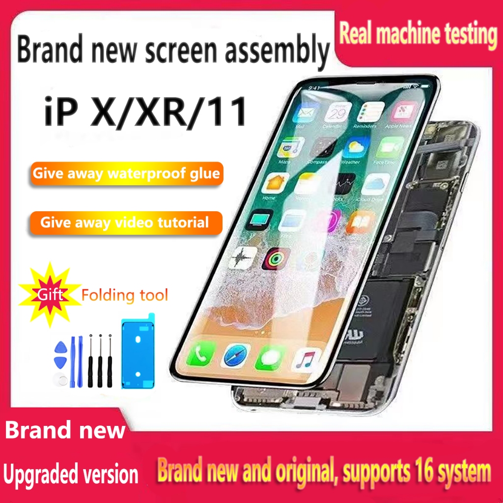 COD iP X XR 11 LCD Touch Screen OLED Replacemen （Free tools） | Shopee ...