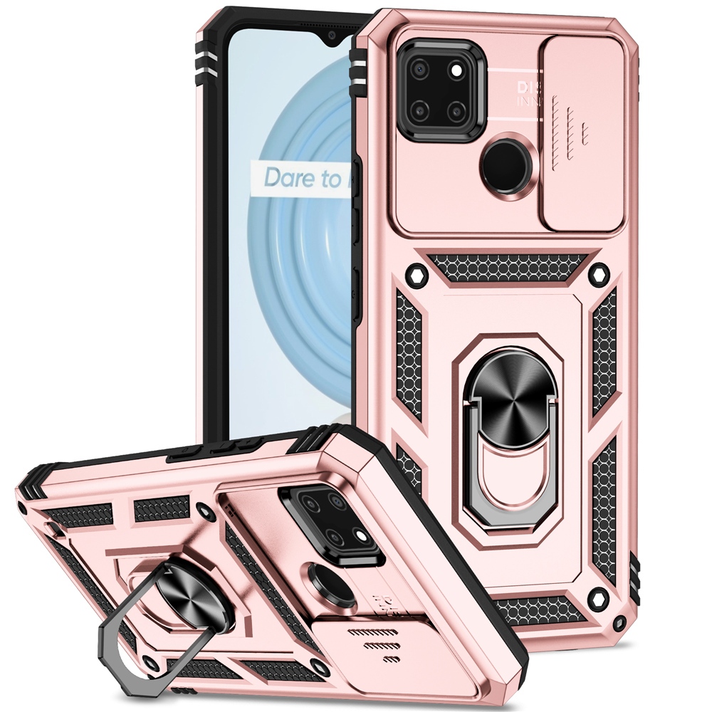 Realme C21Y C25Y C11 C20 C20A C15 Shockproof Armor Hard Case Cover With ...