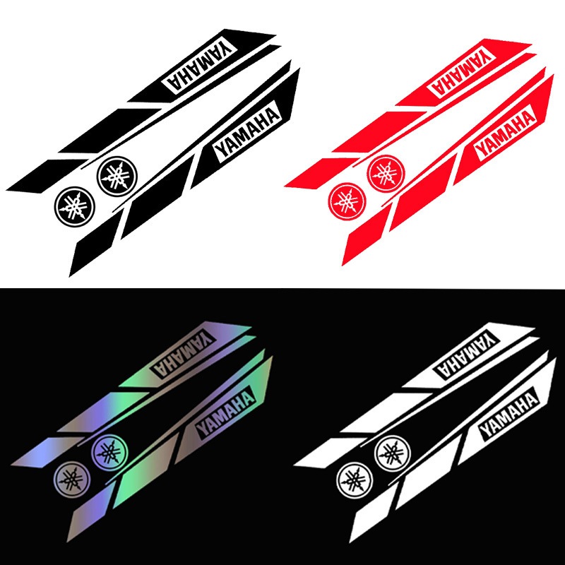 Yamaha stickers Motorcycle stickers Reflective waterproof stickers ...