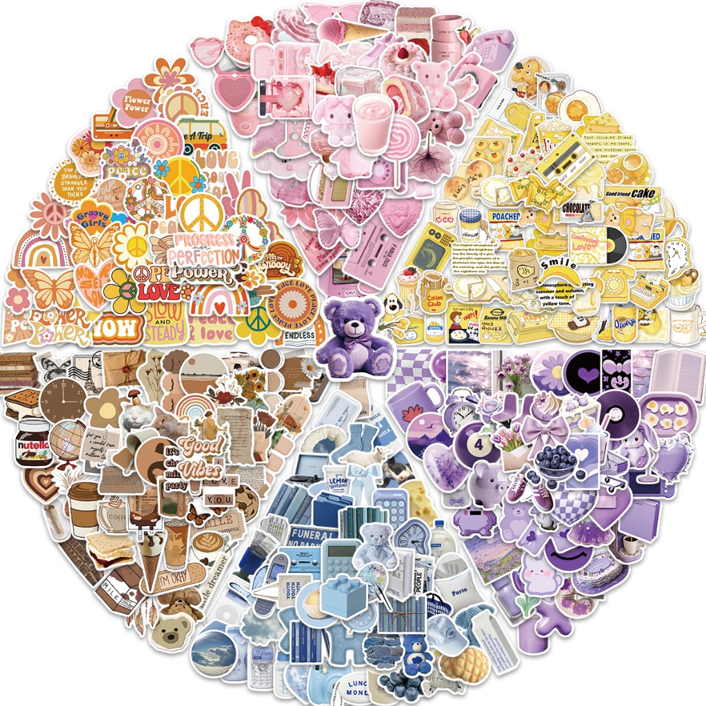 Shop stickers aesthetic purple for Sale on Shopee Philippines