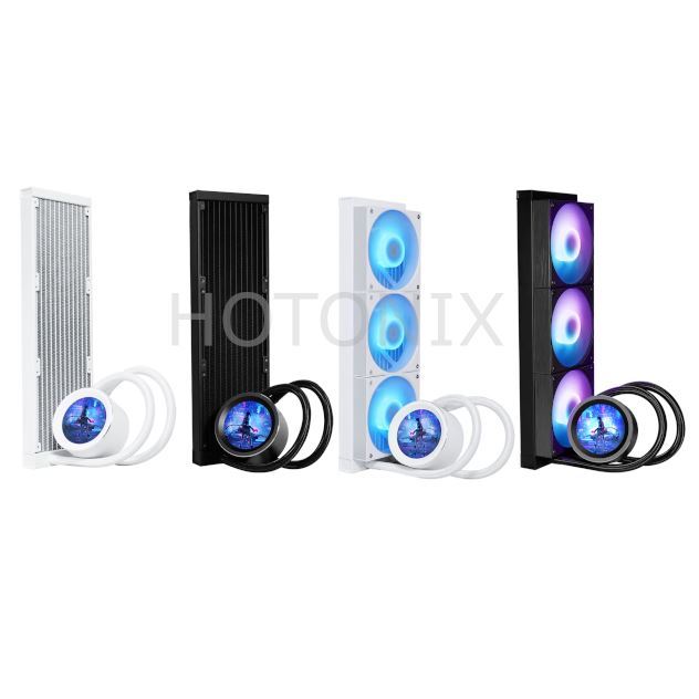 SAMA XW360 PLUS AIO CPU water cooler IPS screen for LGA1700/2066/2011/1200/115x and AM5/AM4 ...