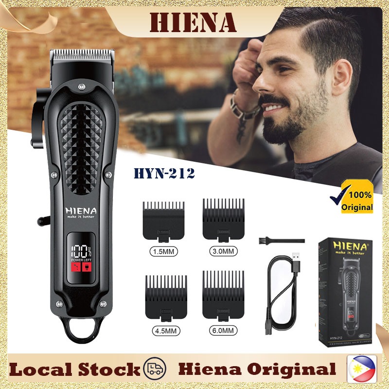 HIENA HYN-212 Hair Clipper Professional LCD Electric Hair Clipper For ...