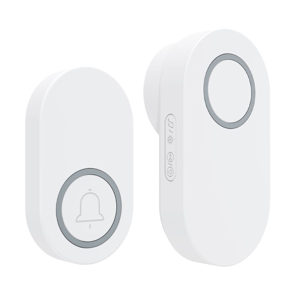 Cerhot Self Powered Wireless Doorbell No Battery Door Bell Waterproof ...