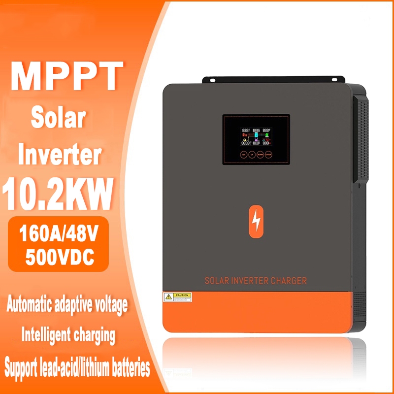 Hantech MPPT 10.2kw on-grid /off-grid hybrid inverter 48Vdc 230VAC PV ...