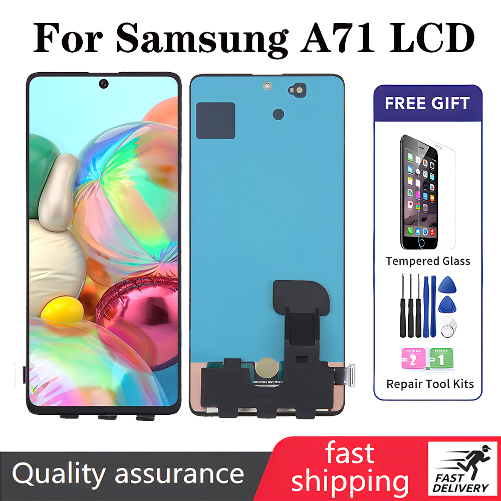 For Samsung Galaxy A71 4G SM-A715 A71 5G SM-A716 LCD Display Touch Screen Assembly Replacement ...