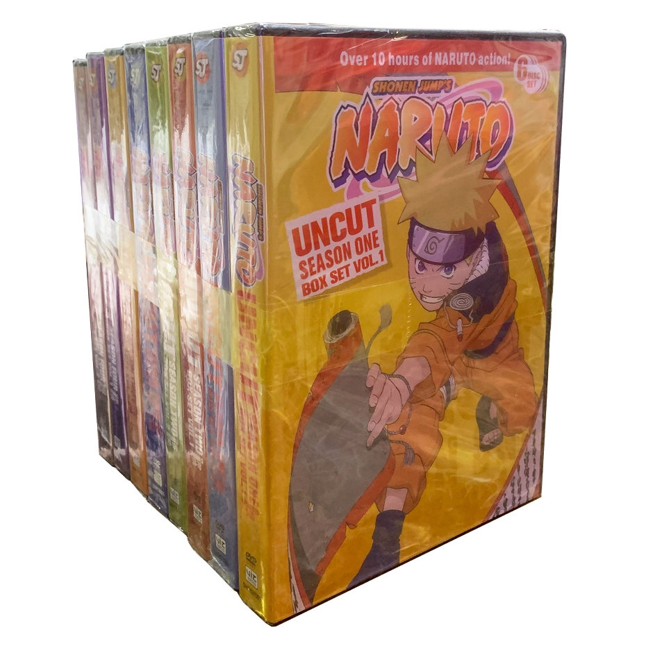 Original Naruto Complete Works 48 Disc Naruto Uncut Complete All Season ...